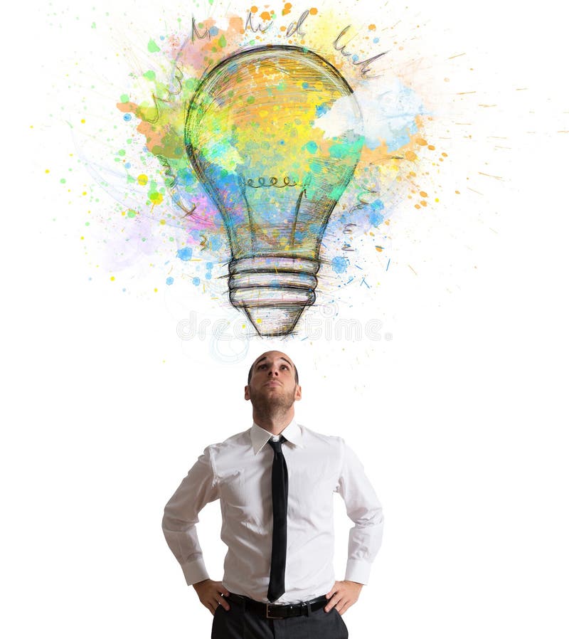 Creative idea stock image. Image of glowing, brilliant - 39932757