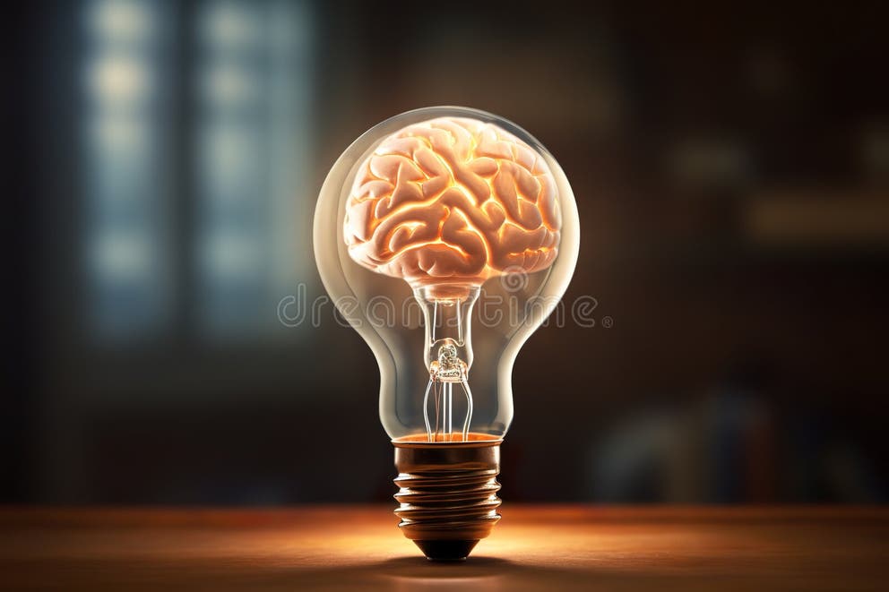 Creative Idea, Creativity and Imagination, Brainstorm with Light Bulb ...
