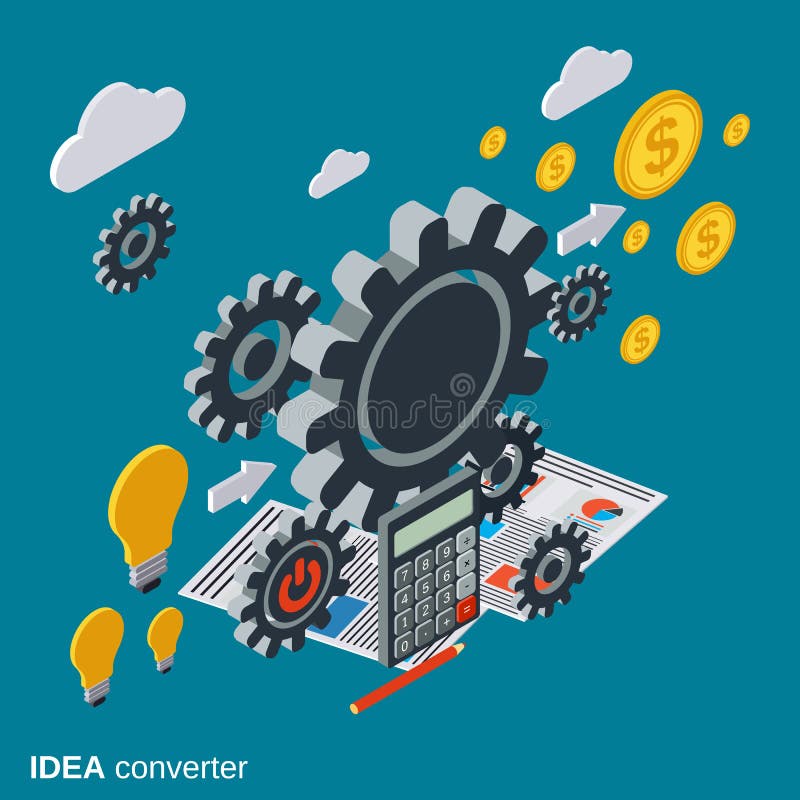 Creative Idea, Idea Generator, Innovation Vector Concept Stock Vector ...