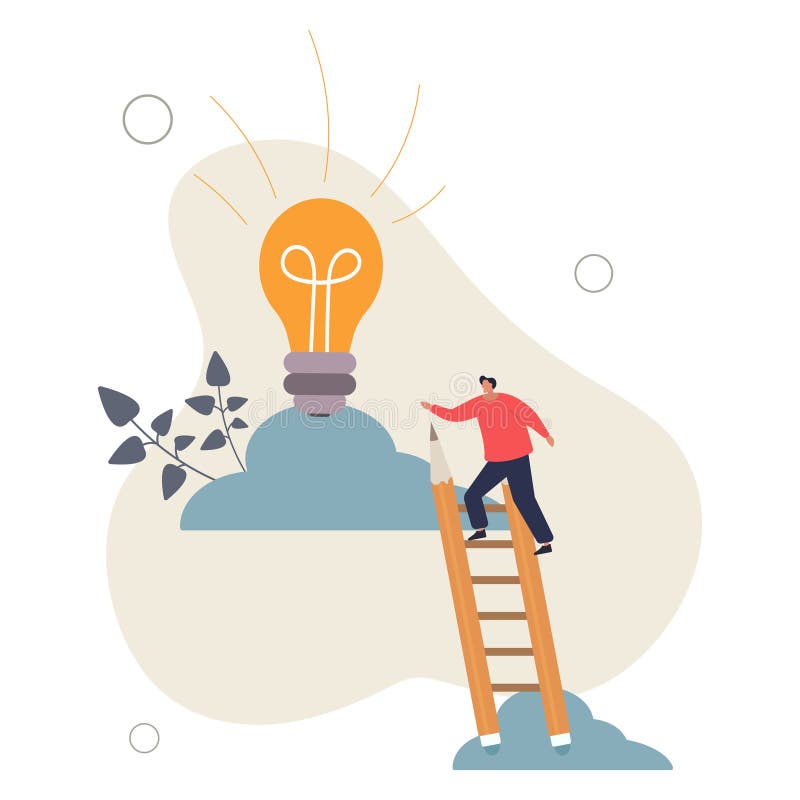 Creative Idea, Inspiration or Imagination To Create New Innovative Work ...