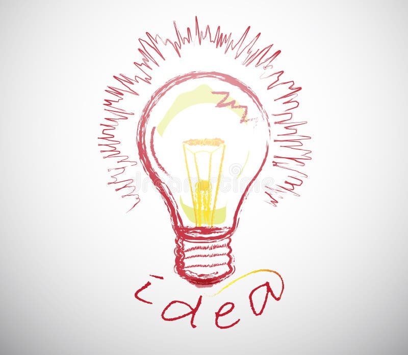 Creative Idea Lamps stock vector. Illustration of concepts - 29010460