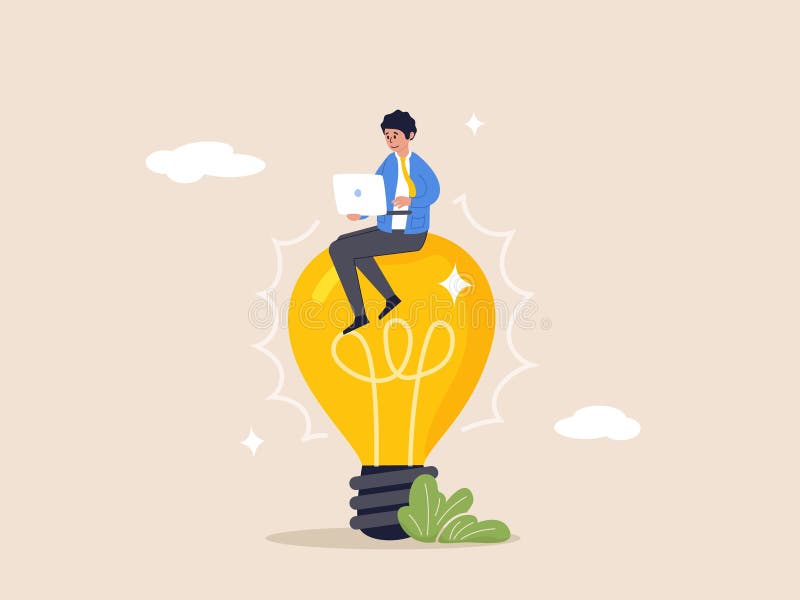 Creative Idea To Solve Work Problem. Entrepreneur Solution. Success ...