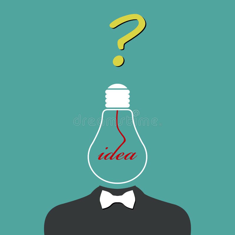 Creative Idea. vector stock vector. Illustration of imagination - 42777564