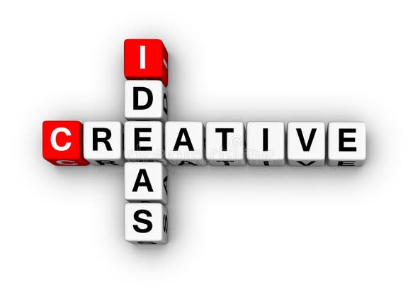 Creative Ideas stock illustration. Illustration of letter - 14897226