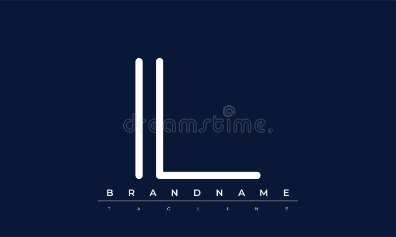 Creative IL Letter Initial Logo Vector Image Stock Vector ...