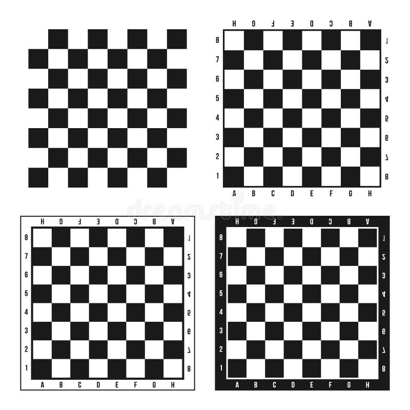 Checkerboard or Chessboard Pattern in Orange-red As Background Stock ...