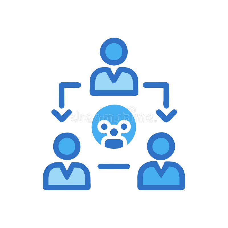 Creative Business Collaboration Platform Icon Stock Vector ...