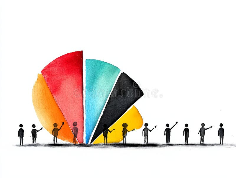 Creative Colorful Pie Chart Stock Illustrations – 4,358 Creative ...