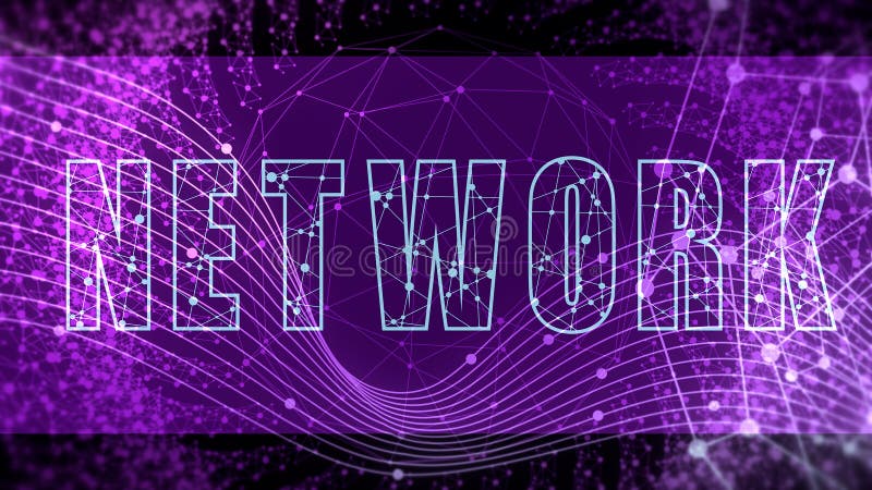 Creative Illustration of Network Stock Illustration - Illustration of ...