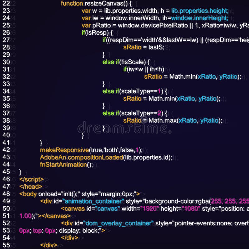 Programming HTML Coding Technology Icon Stock Illustration - Illustration of computer, coding ...