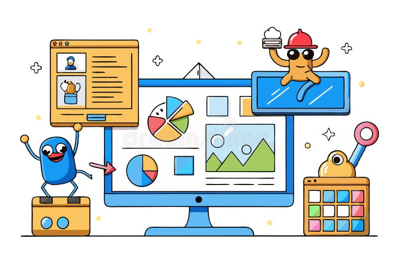 Visualizations Statistics Stock Illustrations – 896 Visualizations ...