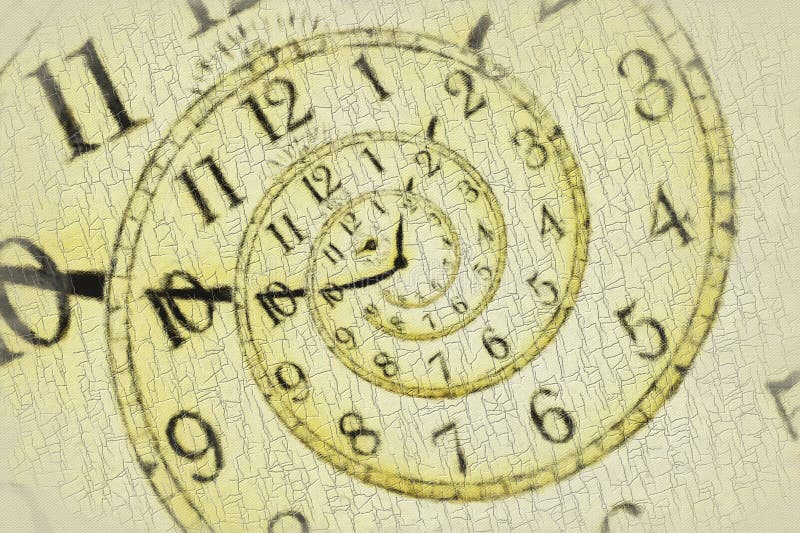 Hypnotic Clock stock image. Image of minute, present - 34533235