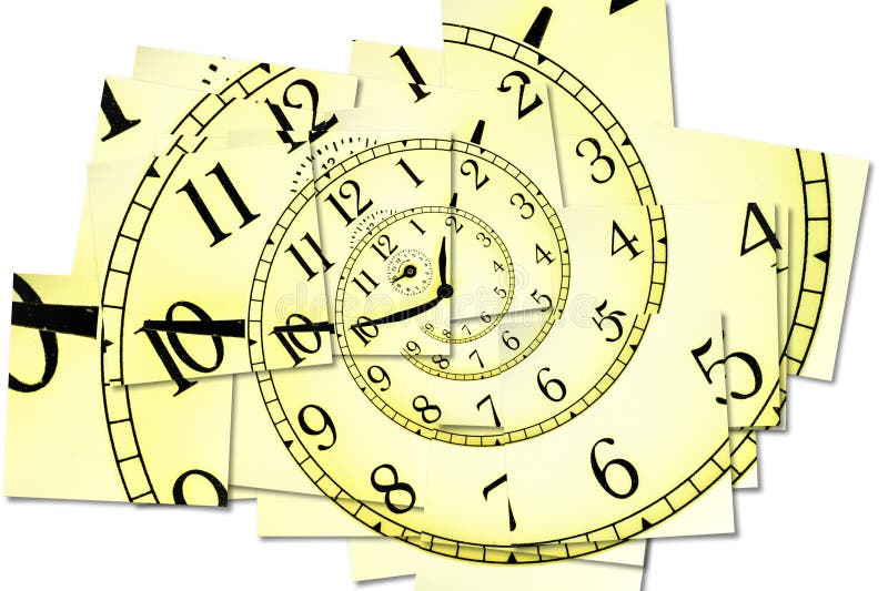 Hypnotic Clock stock image. Image of minute, present - 34533235