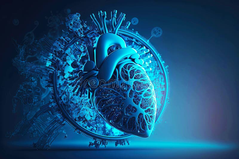 Creative Image of Working Heart To Demonstrate Idea of Business Concept ...