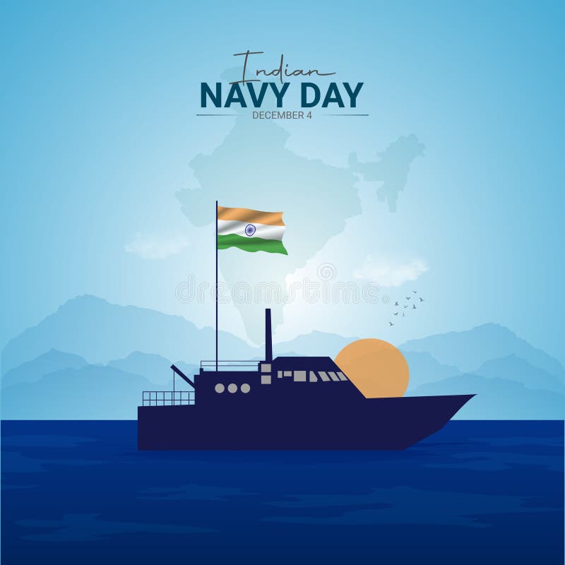 Creative Indian Navy Day Ads Design. Indian Navy Day, Celebrated ...
