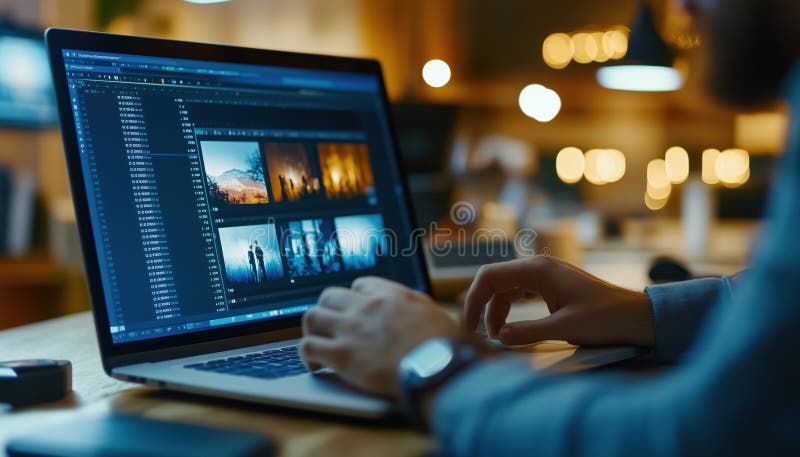 Creative Industry Editor Utilizes Software for Post-Production Stock ...