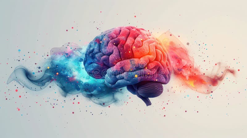 Creative Infographic with Brain Illustration for Idea Generation and ...