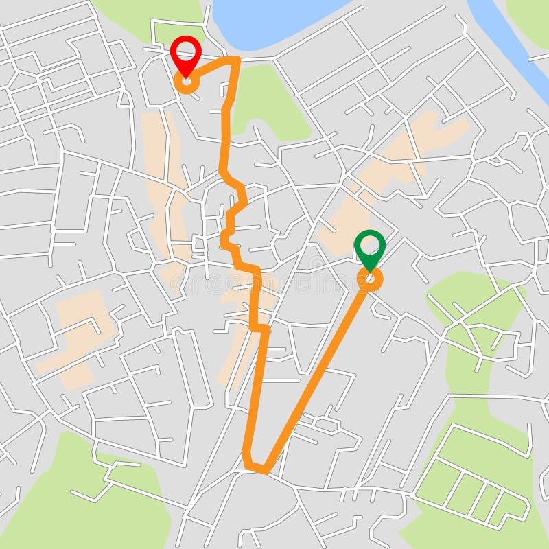 Creative Infographic City Map Navigation for Your Dashboard Concept ...