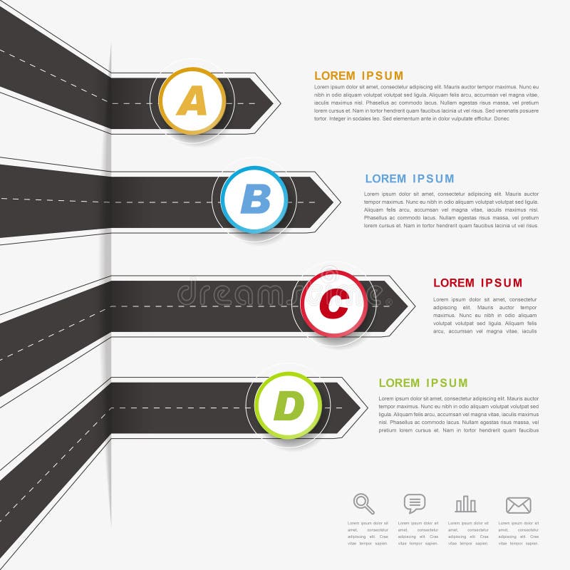 Creative Infographic Design Stock Illustration - Illustration of ...