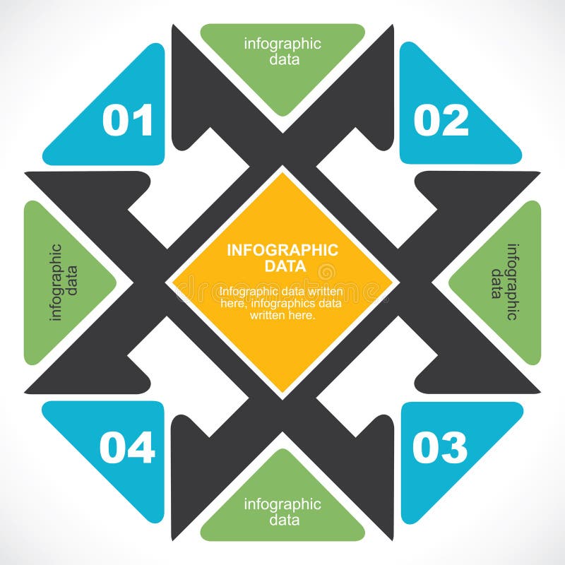 Creative Infographic Design Stock Vector - Illustration of data, arrow ...