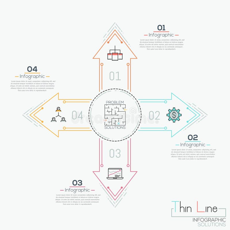 Creative Infographic Design Layout Stock Vector - Illustration of chart ...