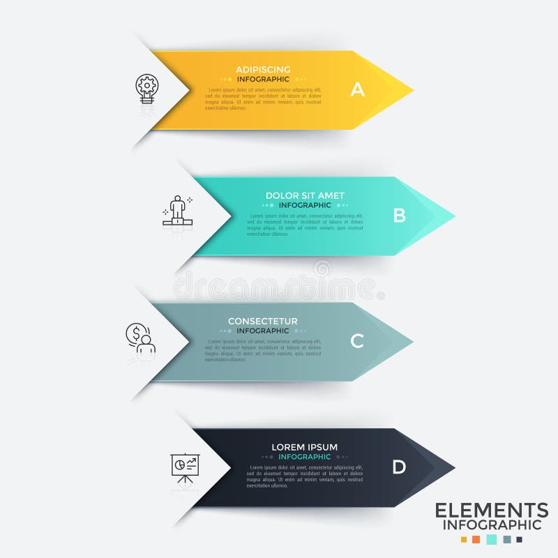 Colorful Linear Infographic Stock Illustrations – 15,996 Colorful ...