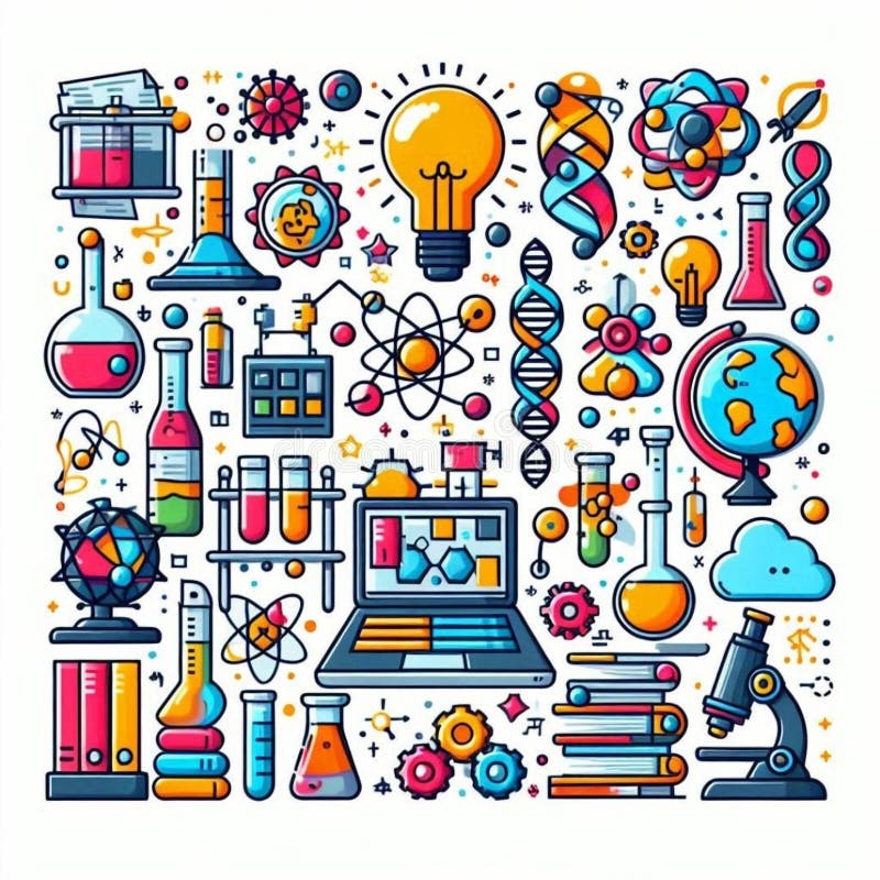 Creative Infographic Style for Science and Technology Stock ...