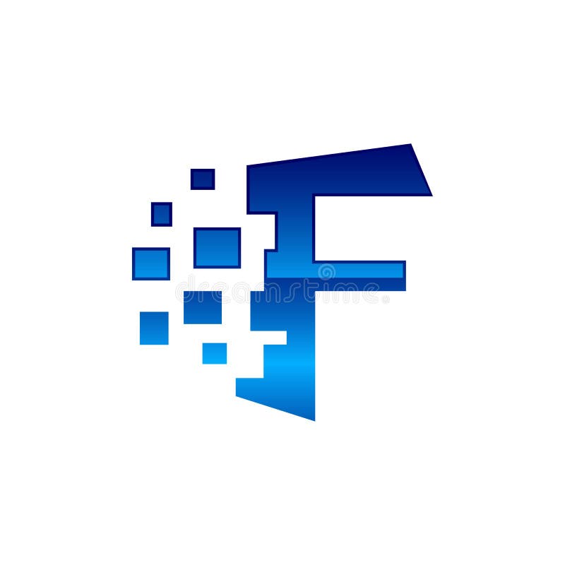 Creative Initial F Letter F Logo Modern Design Vector Illustrations ...