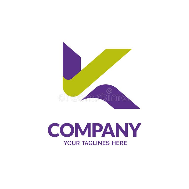 Creative Initial Letter K Logo Stock Vector - Illustration of creative, company: 175119609
