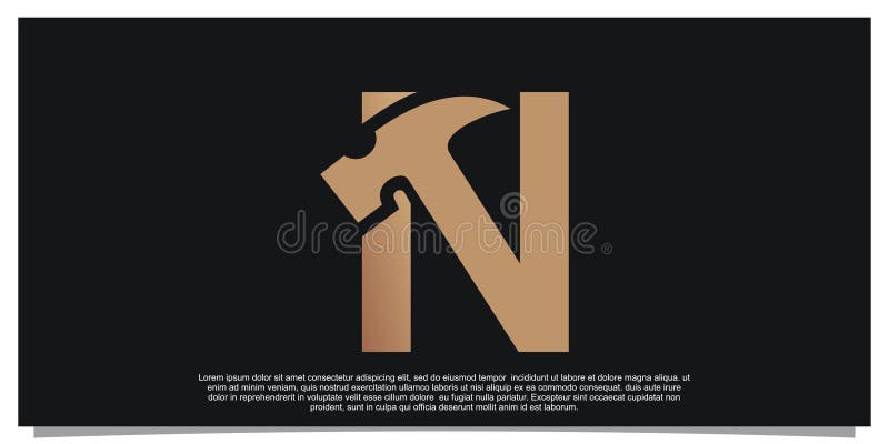 Letter N Hammer Stock Illustrations – 61 Letter N Hammer Stock ...