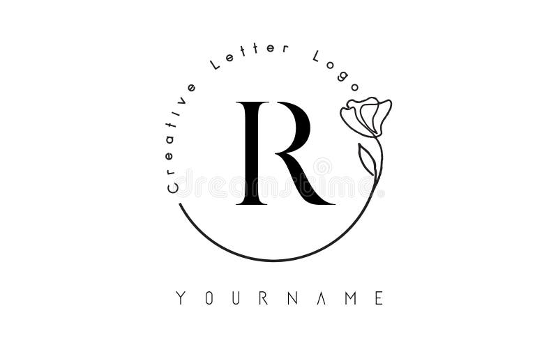 R Logo Flower Stock Illustrations – 1,154 R Logo Flower Stock ...