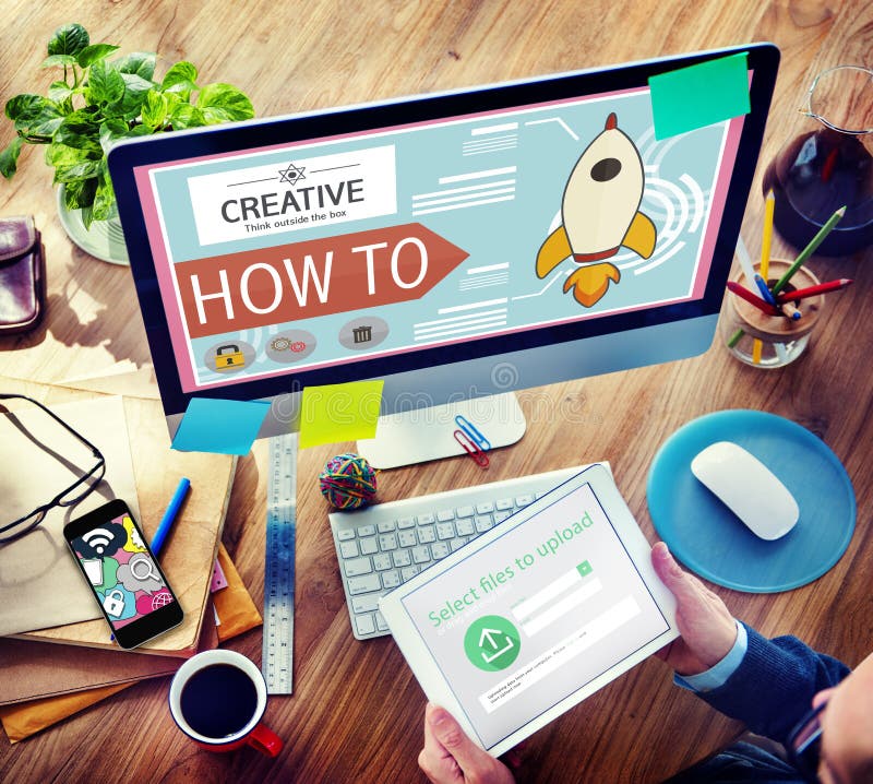 Creative Innovation Development Growth Success Plan Concept Stock Image ...