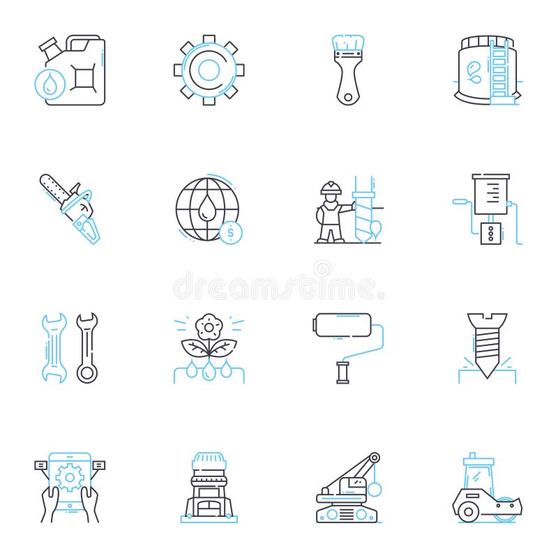 Creative Innovation Linear Icons Set. Invention, Imagination ...