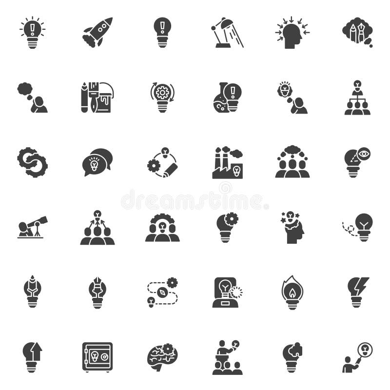 Pictogram Innovation Stock Illustrations – 37,598 Pictogram Innovation ...