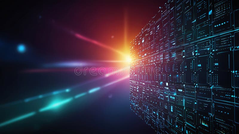 Creative Inovative Technology Background Stock Illustration ...