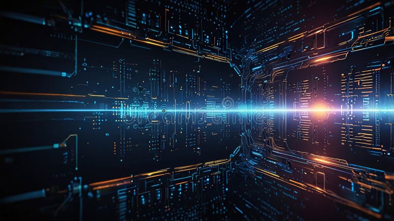 Creative Inovative Technology Background Stock Illustration ...