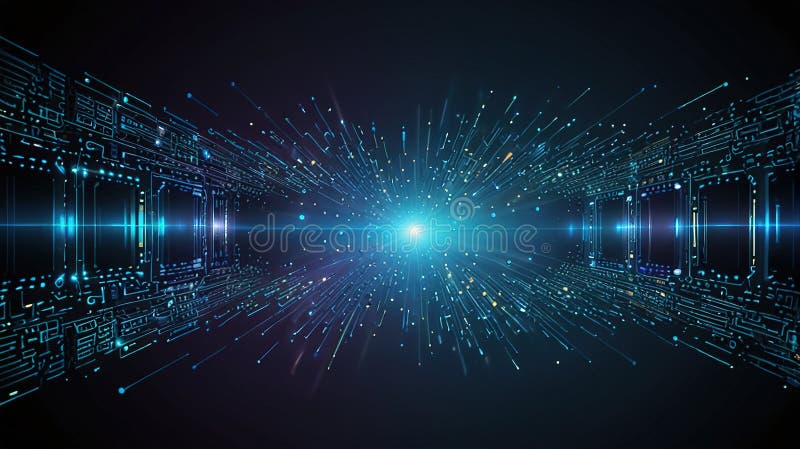 Creative Inovative Technology Background Stock Illustration ...