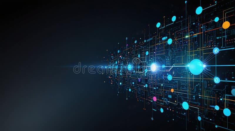 Creative Inovative Technology Background Stock Illustration ...