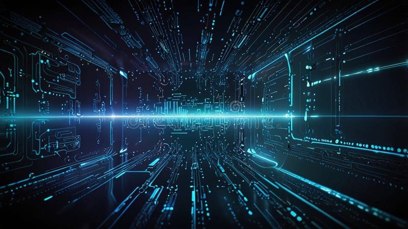 Creative Inovative Technology Background Stock Illustration ...