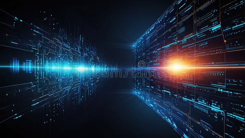 Creative Inovative Technology Background Stock Illustration ...