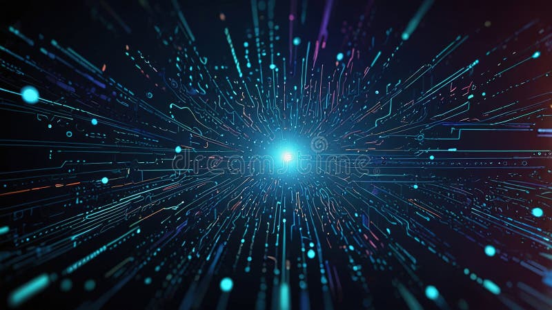 Creative Inovative Technology Background Stock Illustration ...