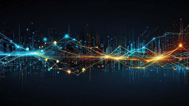 Creative Inovative Technology Background Stock Illustration ...