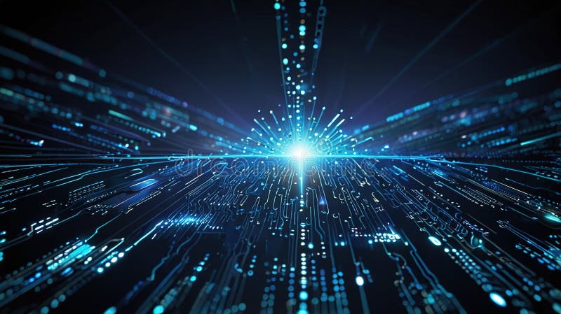 Creative Inovative Technology Background Stock Illustration ...