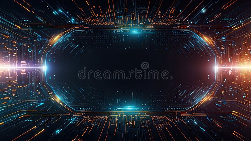 Creative Inovative Technology Background Stock Illustration ...