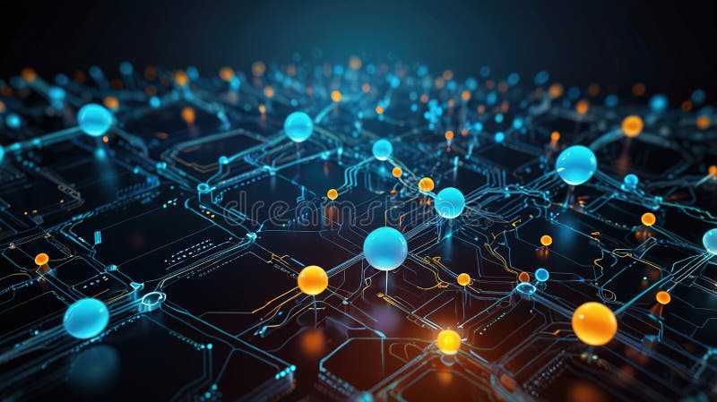 Creative Inovative Technology Background Stock Illustration ...