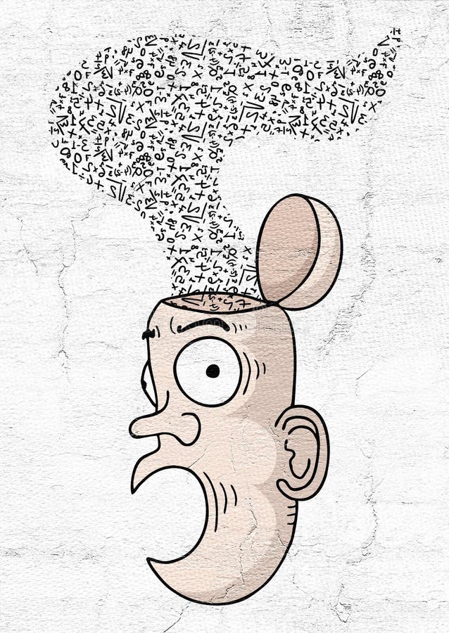 Creative intelligence draw stock vector. Illustration of expressive ...