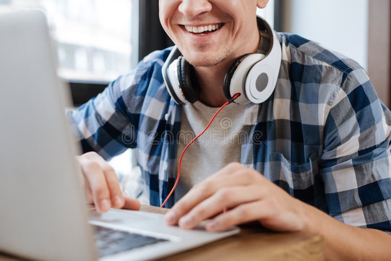 Creative Intelligent Man Working on His Essay Stock Photo - Image of ...