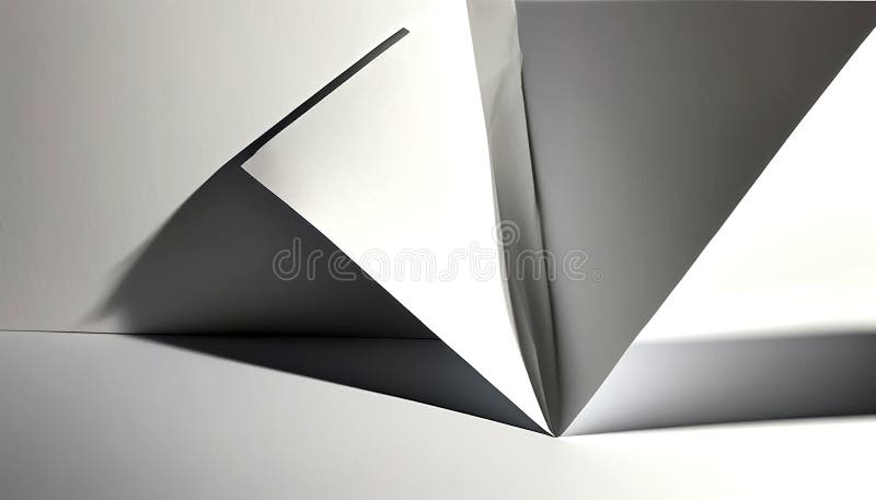 Creative Interplay of Light and Shadow through Dynamic Paper Folds and ...