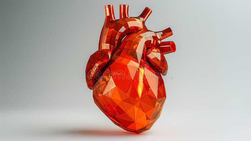 Creative Interpretation of the Heart S Anatomy through Fluid Lines and ...