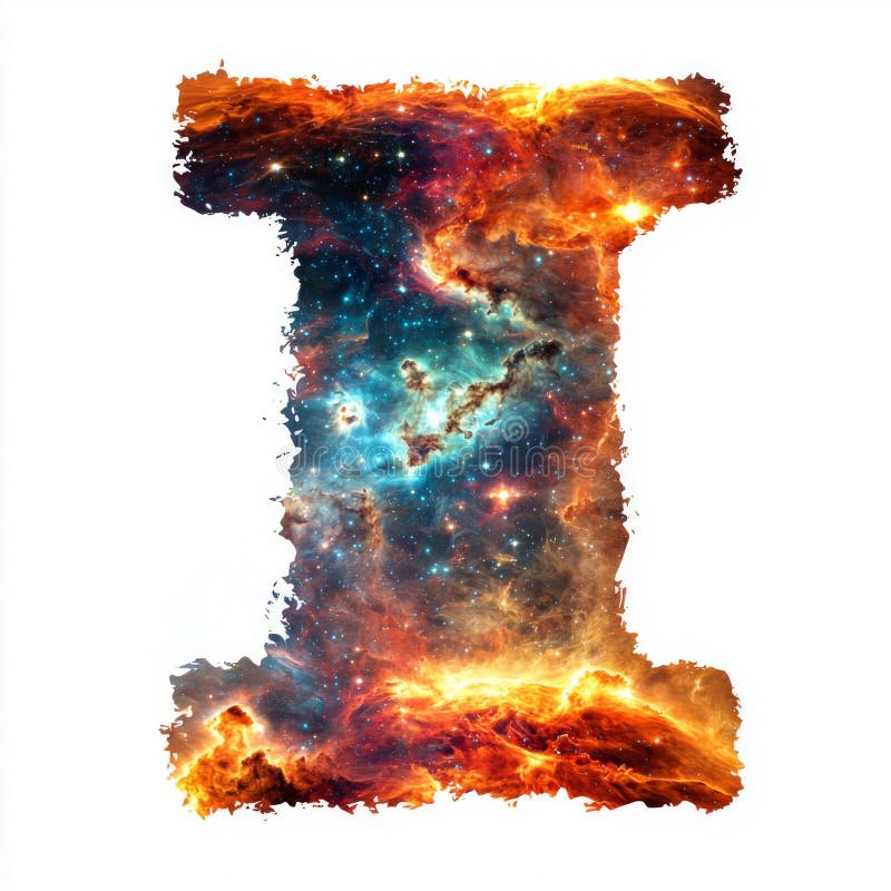 Abstract Nebula Space Artistic Illustration Generated Using Ai Stock ...